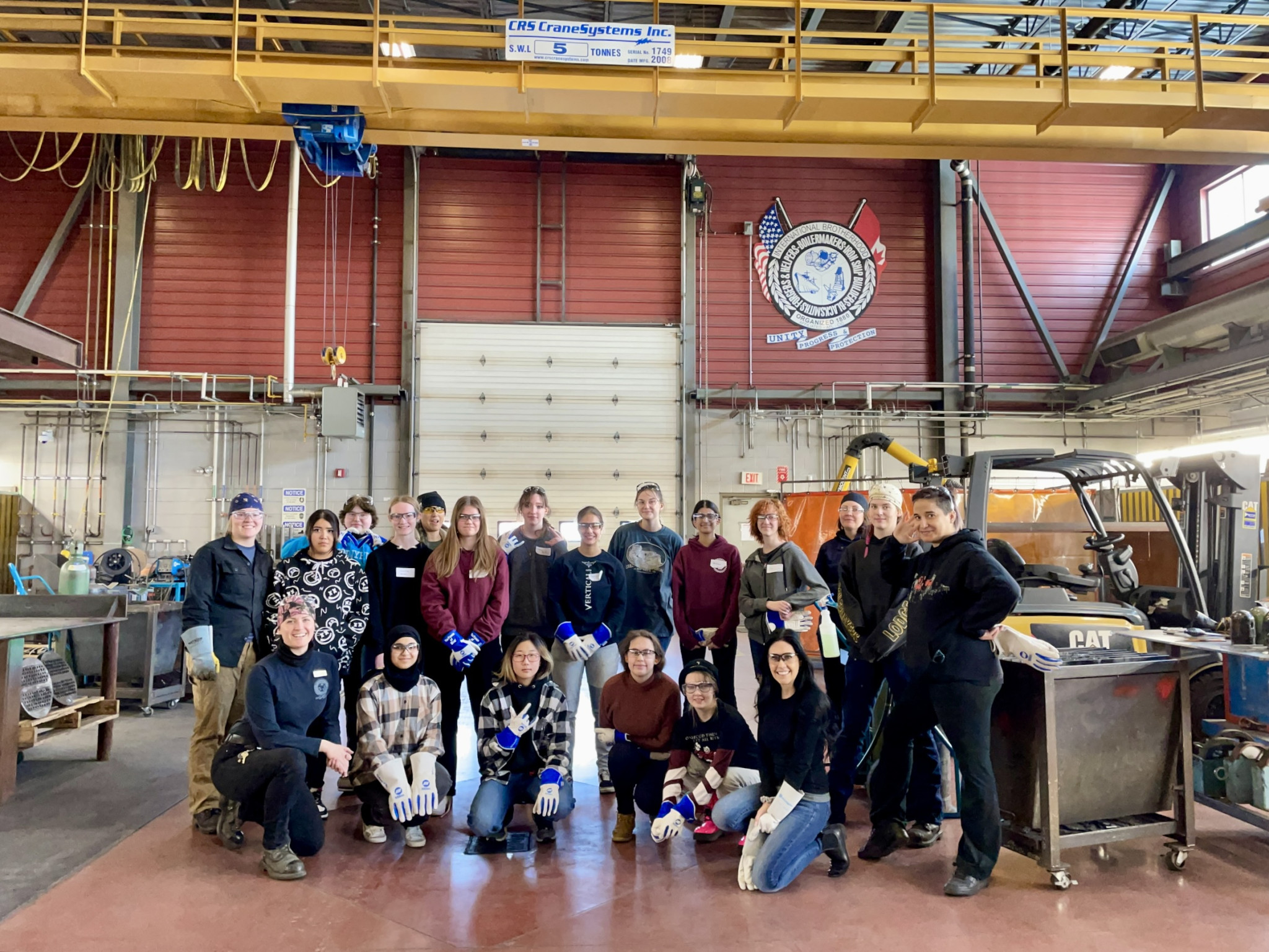 L-146 workshop fires up young women welders | International Brotherhood of Boilermakers